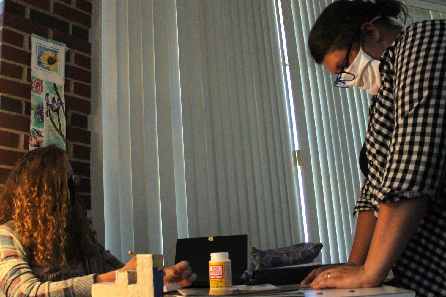 New art teacher provides a comfortable space for her students – The ...